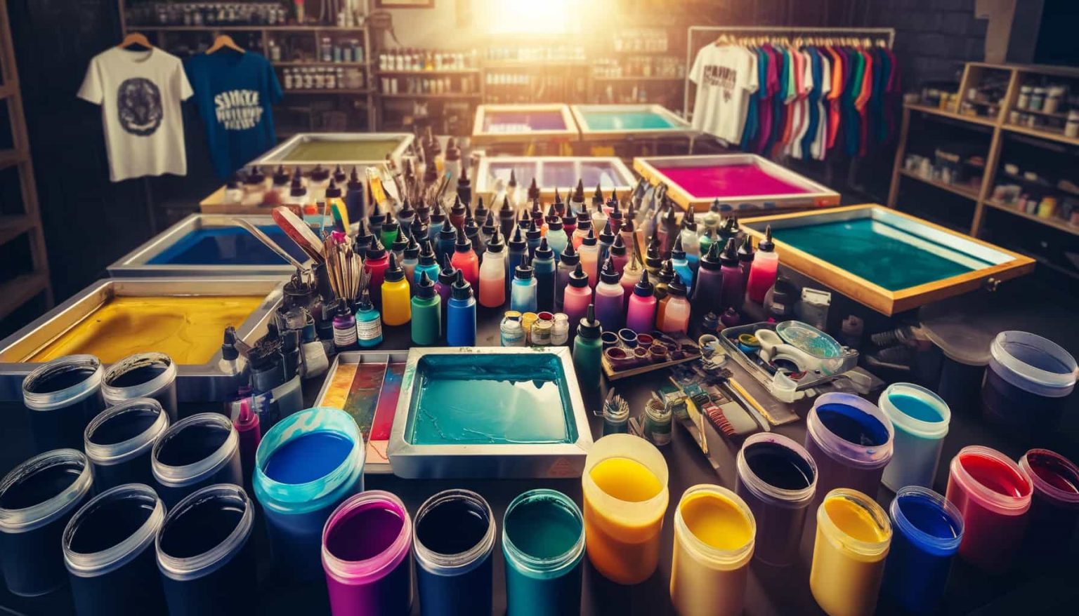 Selección de Tintas para Serigrafía: Guía de Tipos y Usos - Serigrafía ...